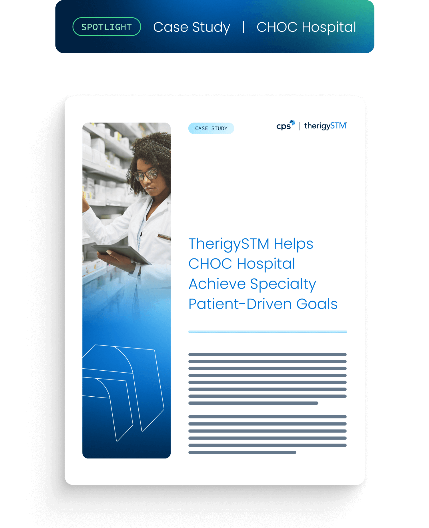 TherigySTM Specialty Pharmacy Management Software | CPS